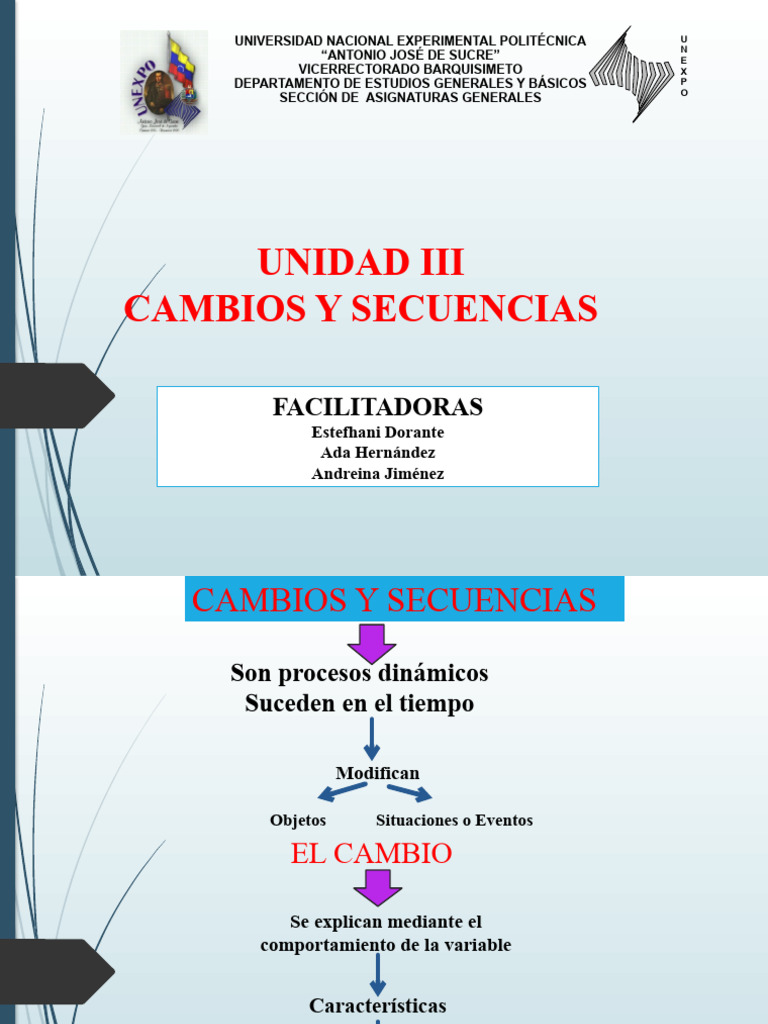 Variables Ordenables y Transformaciones | PDF | Secuencia