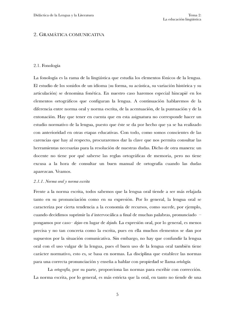 Gramática Comunicativa | PDF | Lingüística | Comunicación humana