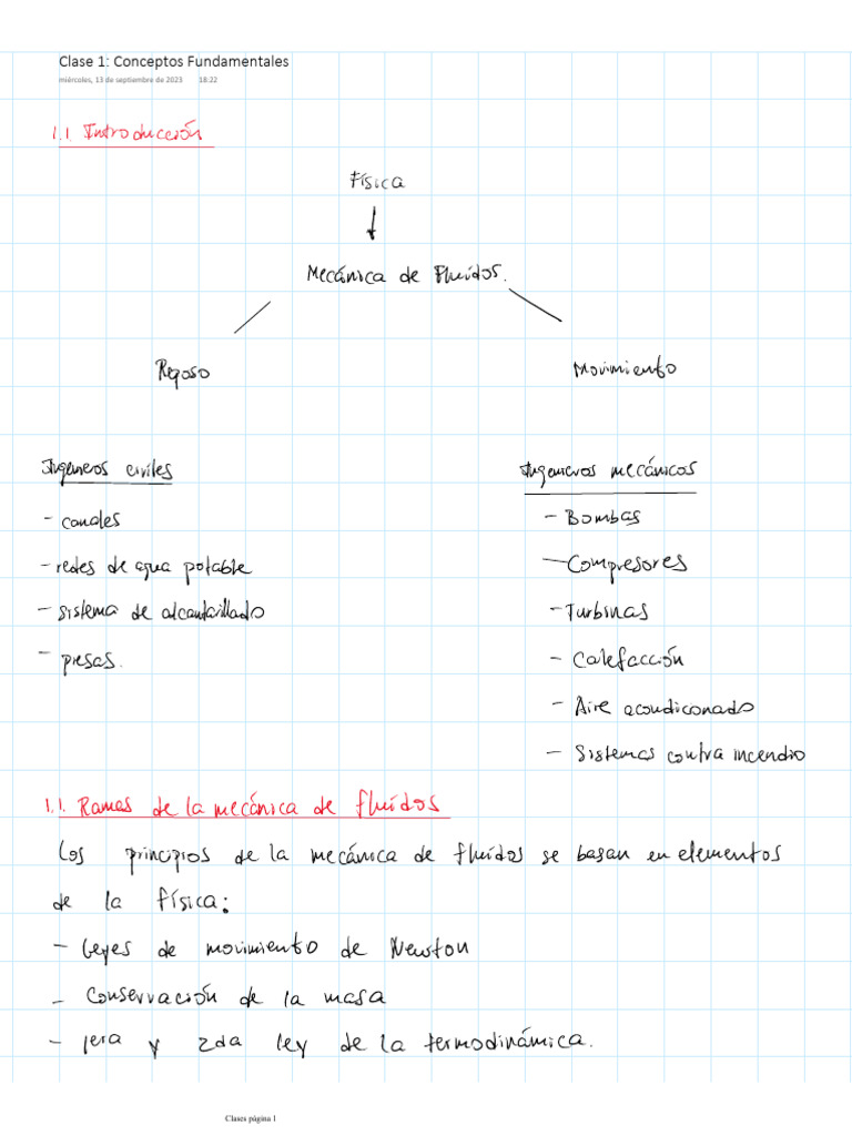 2023-3 UACA Mecánica de Fluidos Clases | PDF | Presión | Líquidos