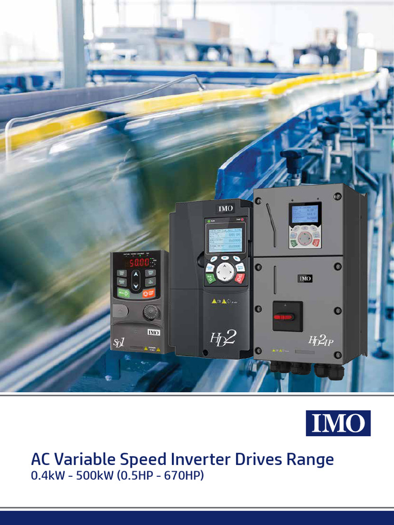 Sd1 Hd2 Range Brochure | PDF | Electric Motor | Power Inverter
