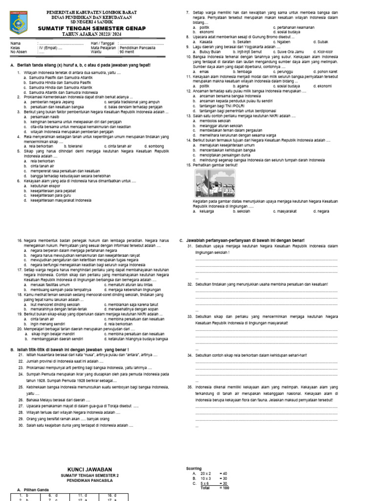 STS PPKN Sem 2 | PDF