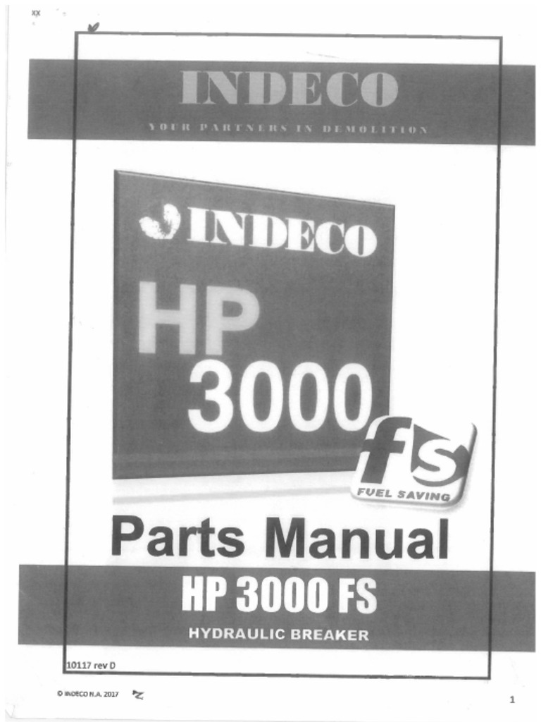 Indeco HP 3000 Manual | PDF