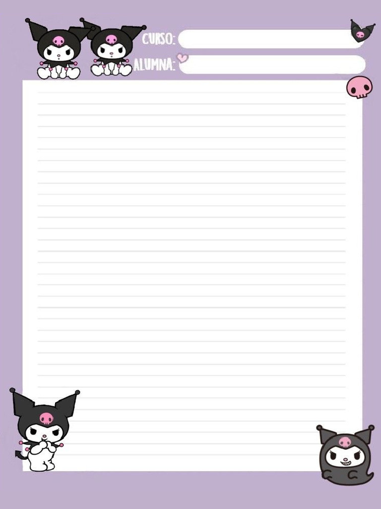 Orange and Green Illustrative Retro Note Taking Document | PDF