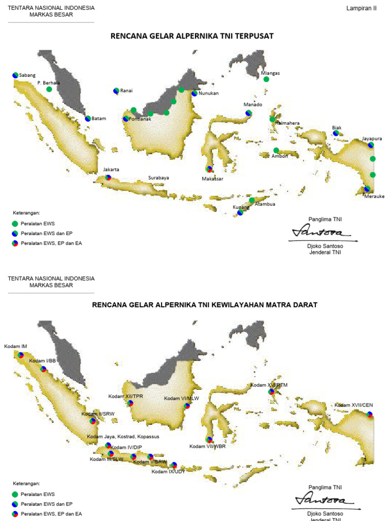 Peta Kodam TNI di Indonesia | PDF