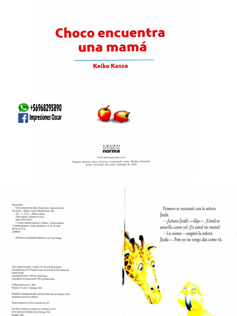Choco Encuentra Una Mama | PDF