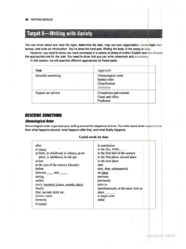 BT - T V NG - Writing Module | PDF