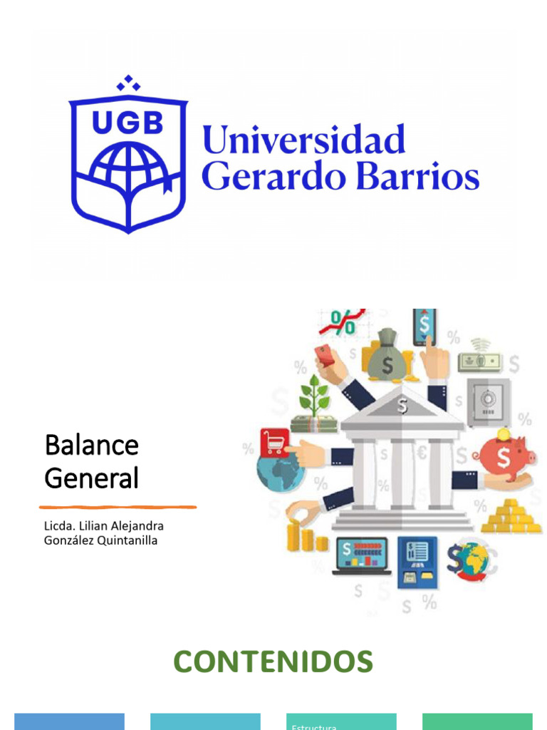 Balance General | PDF | Hoja de balance | Contabilidad