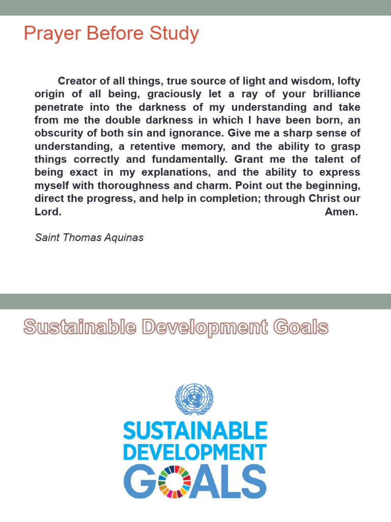 Sustainable Development Goals 2020 | PDF | Millennium Development Goals ...
