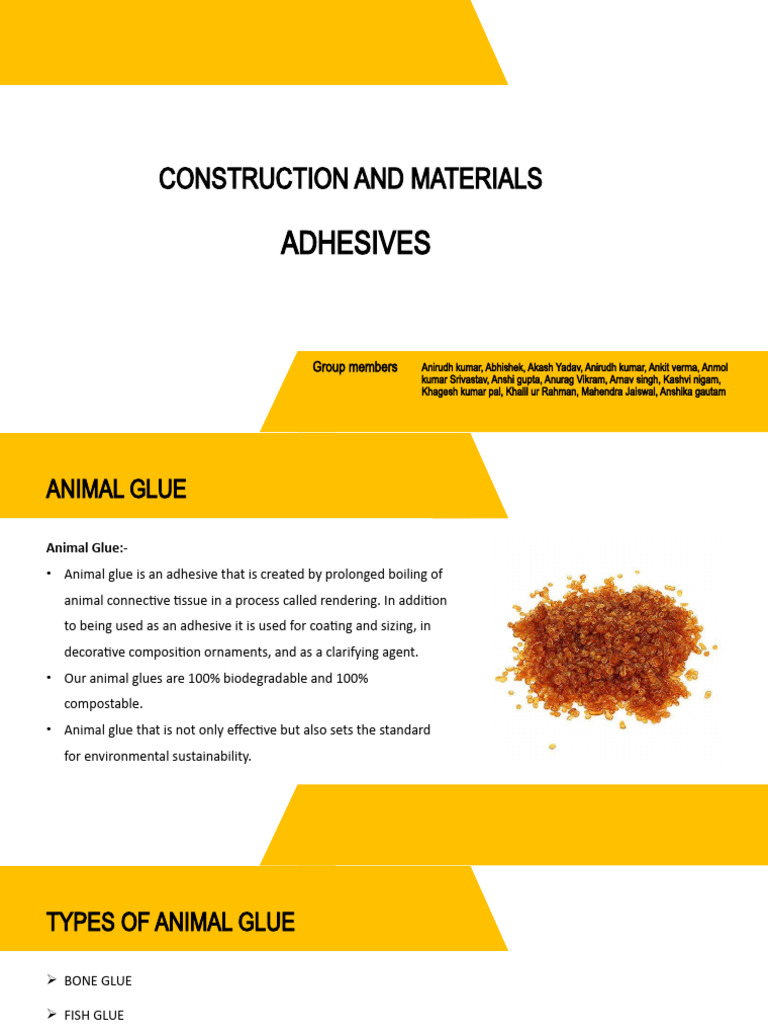 ADHESIVES | PDF | Adhesive | Plastic