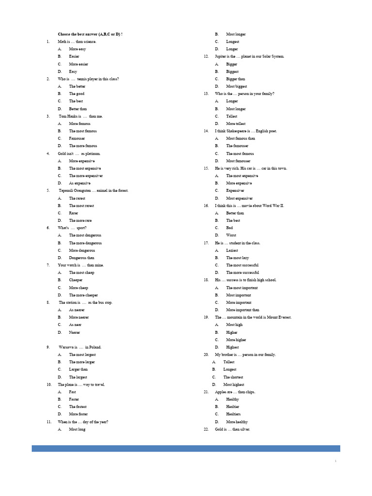 Soal English GR 8 | PDF | Nature | Astronomy