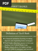 Thrift Banks in The Philippines | PDF