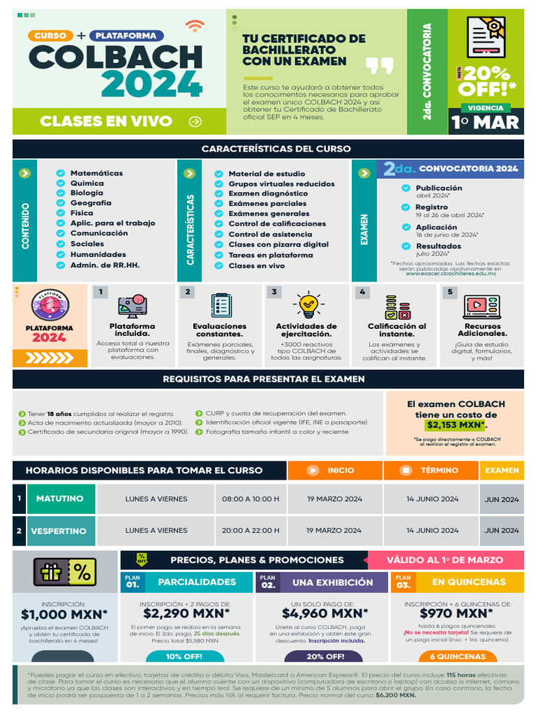 Curso Colbach 2024-2 | PDF