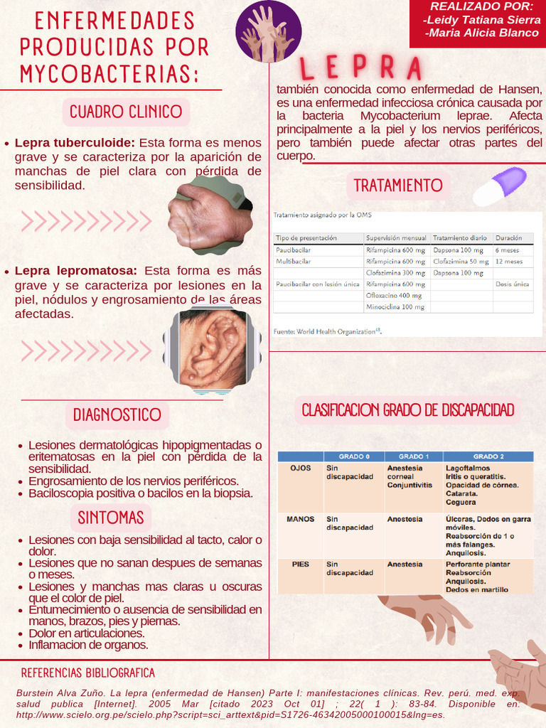 Poster - Lepra y Tuberculosis - Leidy Sierra y Alicia | PDF