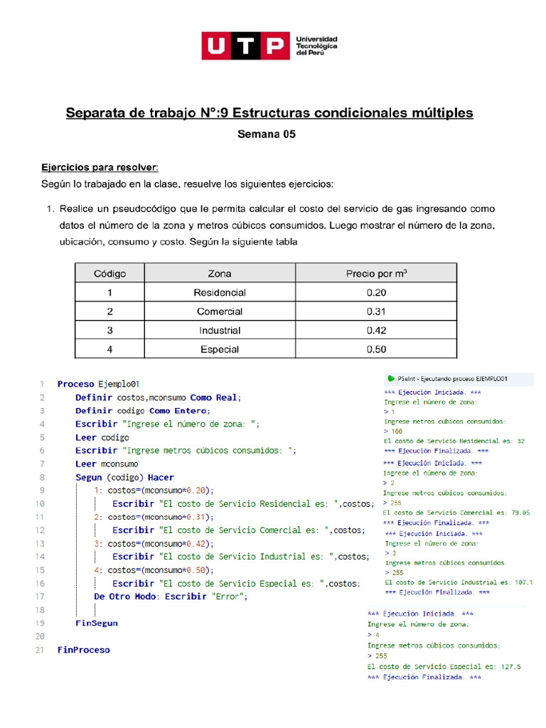 Actividad Semana 05 Algoritmos | PDF