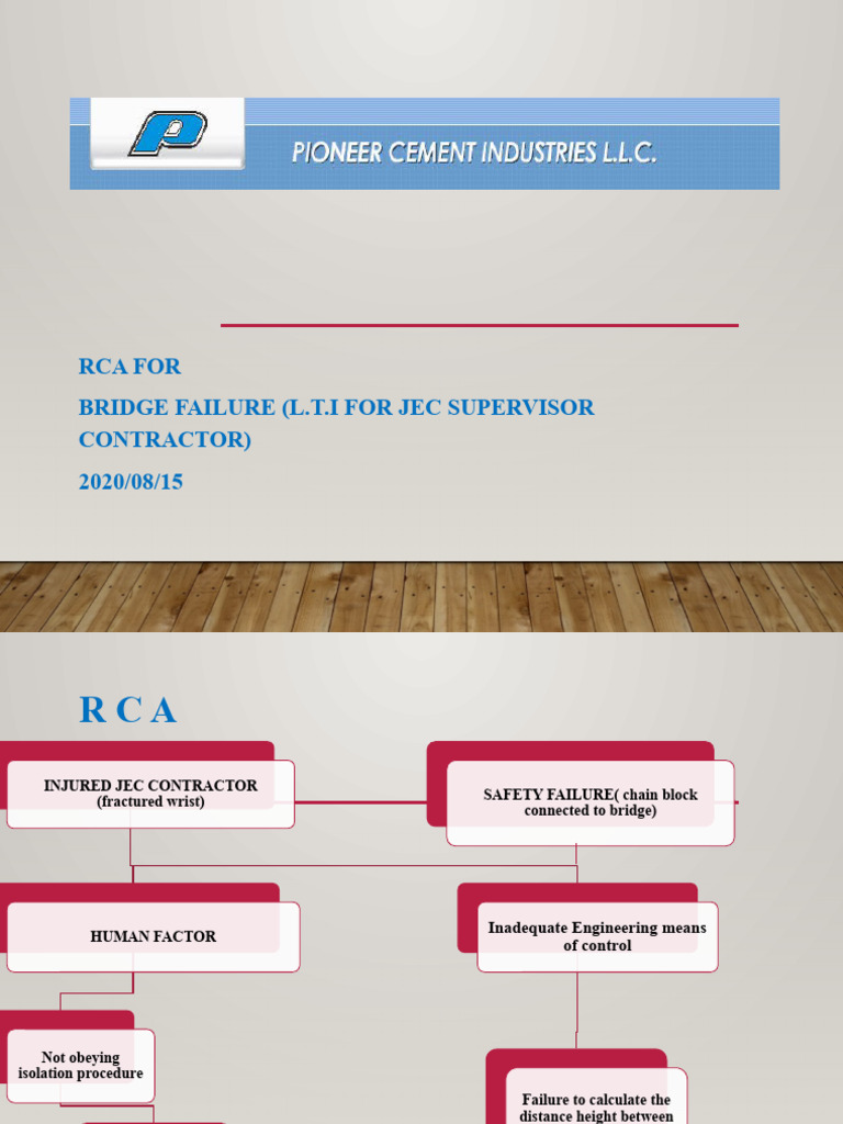 RCA (JEC Contractor) LTI | PDF