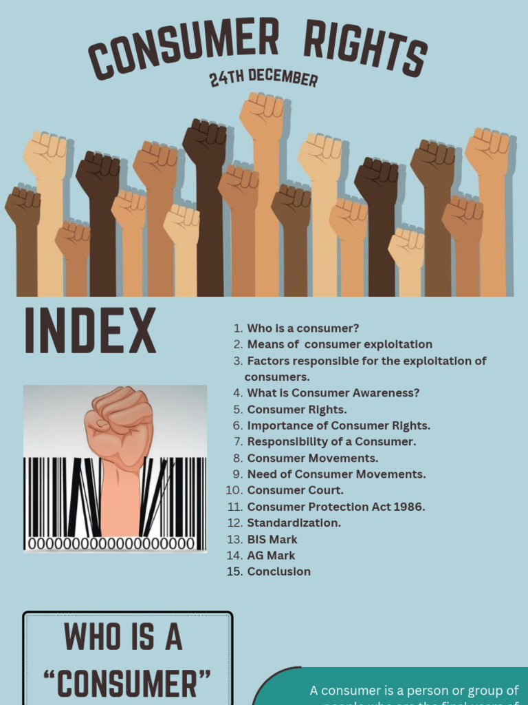 Consumer's Awareness Day | PDF | Consumer Protection | Economies