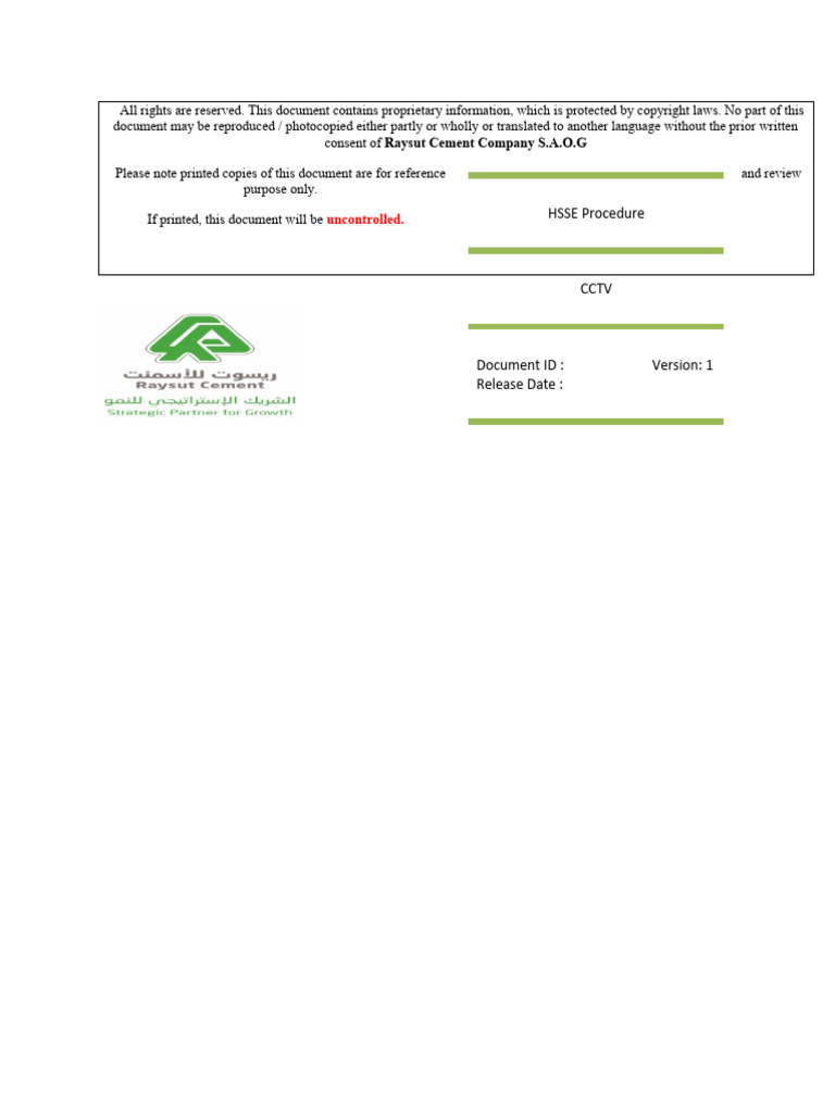 CCTV Policy | PDF | Closed Circuit Television | Surveillance