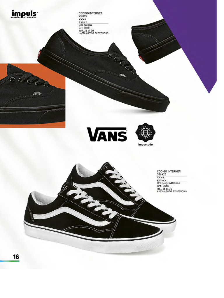 Caballero Vans Enero 2024 | PDF