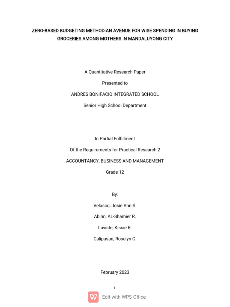 Practical Research 2 | PDF