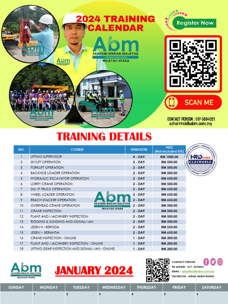 Kursus 2024 ABM Wilayah Utara | PDF