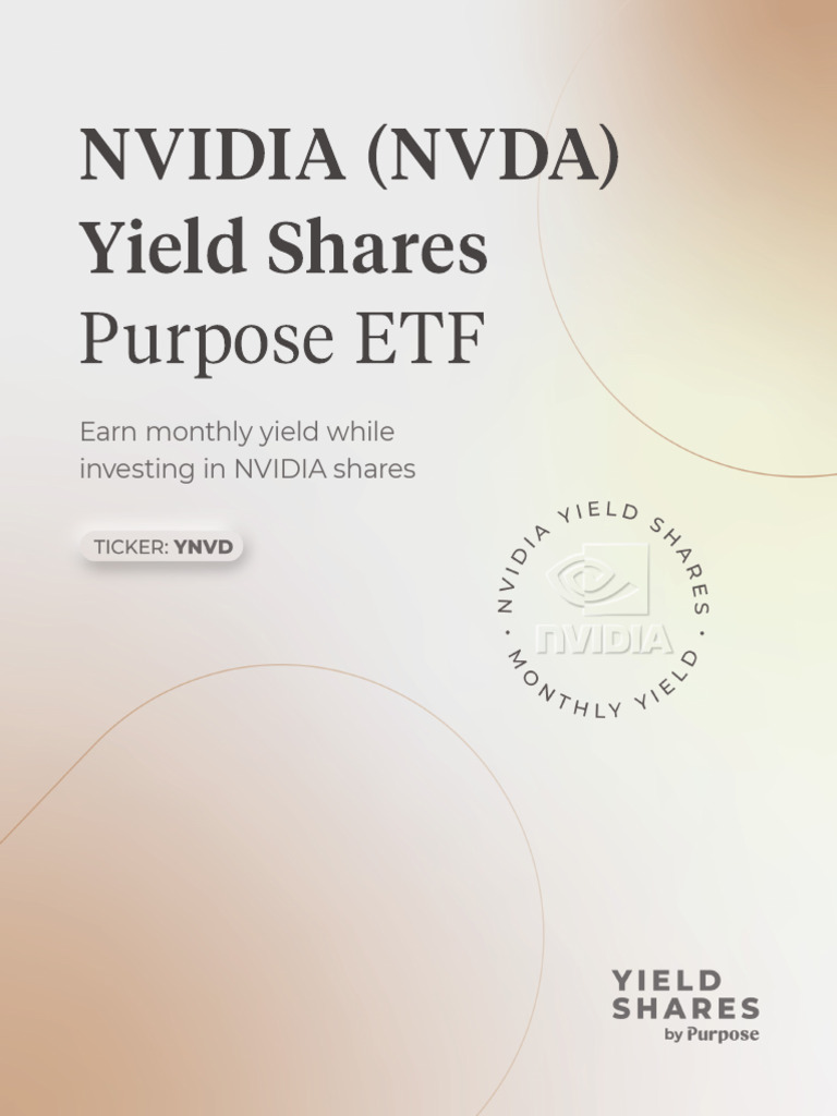 NVIDIA (NVDA) Yield Shares Purpose ETF Brochure 2024-01-31 | PDF