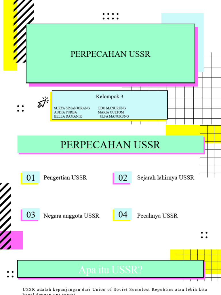 KEL 3, Perpecahan Ussr | PDF | Politik