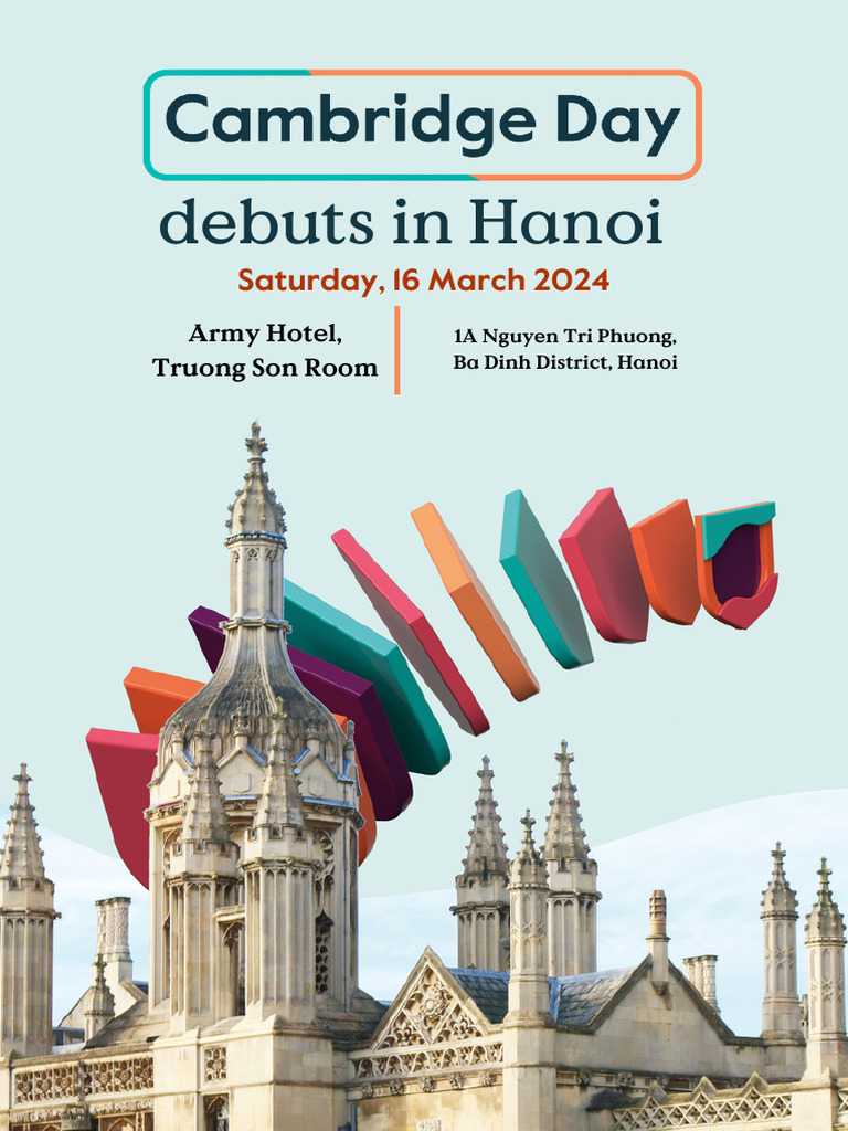 Invitation To Cambridge Day 2024 in Hanoi | PDF