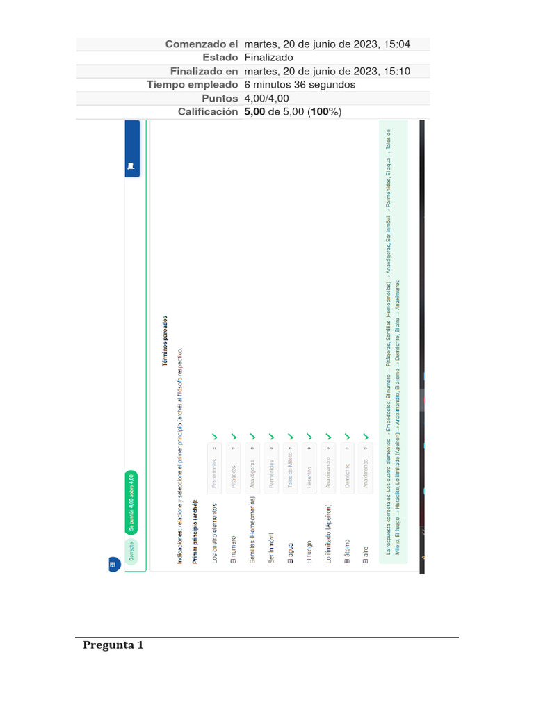 Unidad 2 Actividad 2-1 Terminos Pareados - Filosofia | PDF