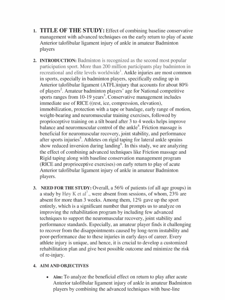 Synopsis Format | PDF