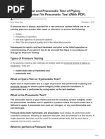 Hydrotest Chart PDF | PDF | Home & Garden | Science & Mathematics