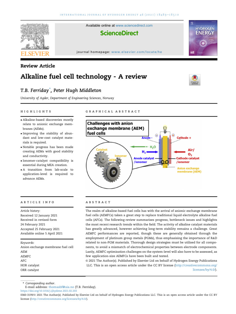 Article | PDF | Fuel Cell | Platinum
