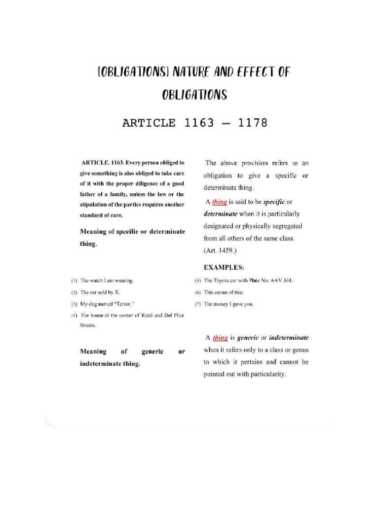 Article 1163-1178 | PDF