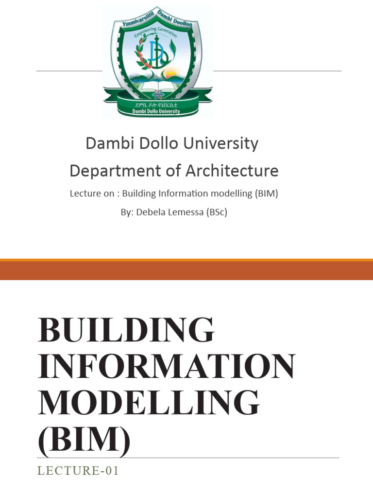 What Is BIM Introduction | PDF | Building Information Modeling