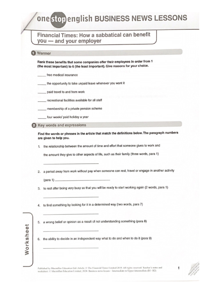 20210305one Stop English BUSINESS NEWS LESSONS | PDF