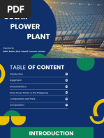 Solar Power Plant Schematic | PDF