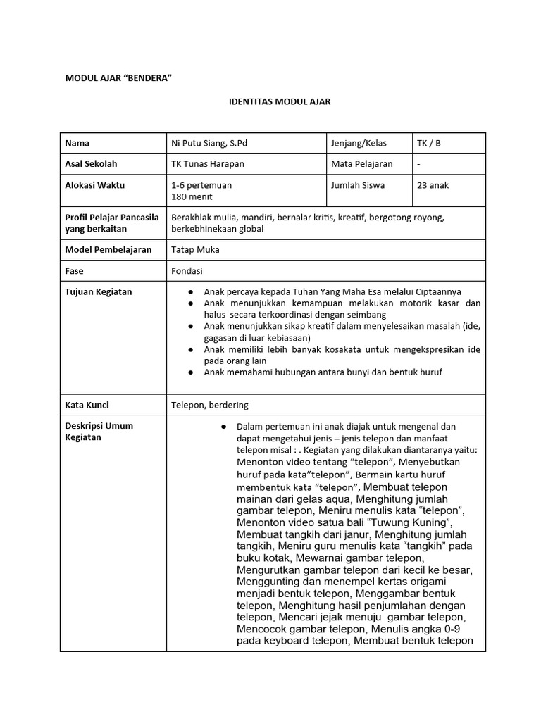 Modul Ajar Alat Komunikasi | PDF