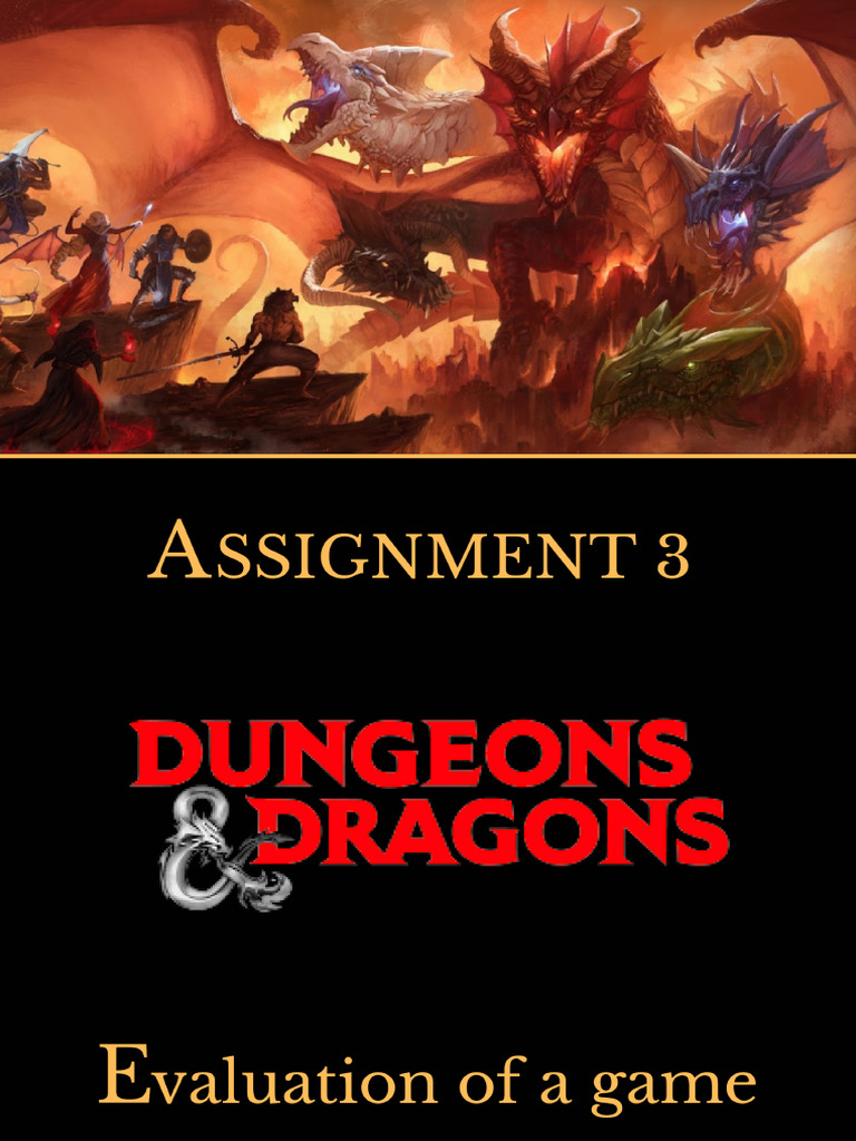 Evaluation of Dungeons and Dragons Through The Lens of Psychology | PDF
