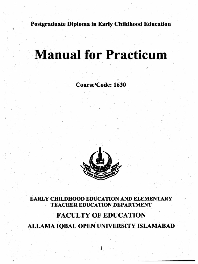 1630-Manual 1 | PDF