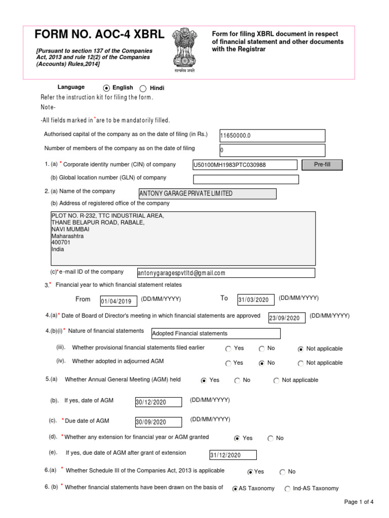 Form Aoc 4 Xbrl 20022021 Signed Pdf