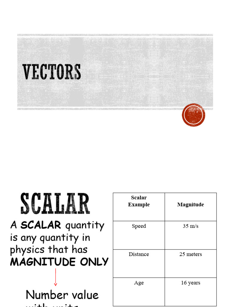 Lecture 2 - Vectors | PDF | Euclidean Vector | Mechanics