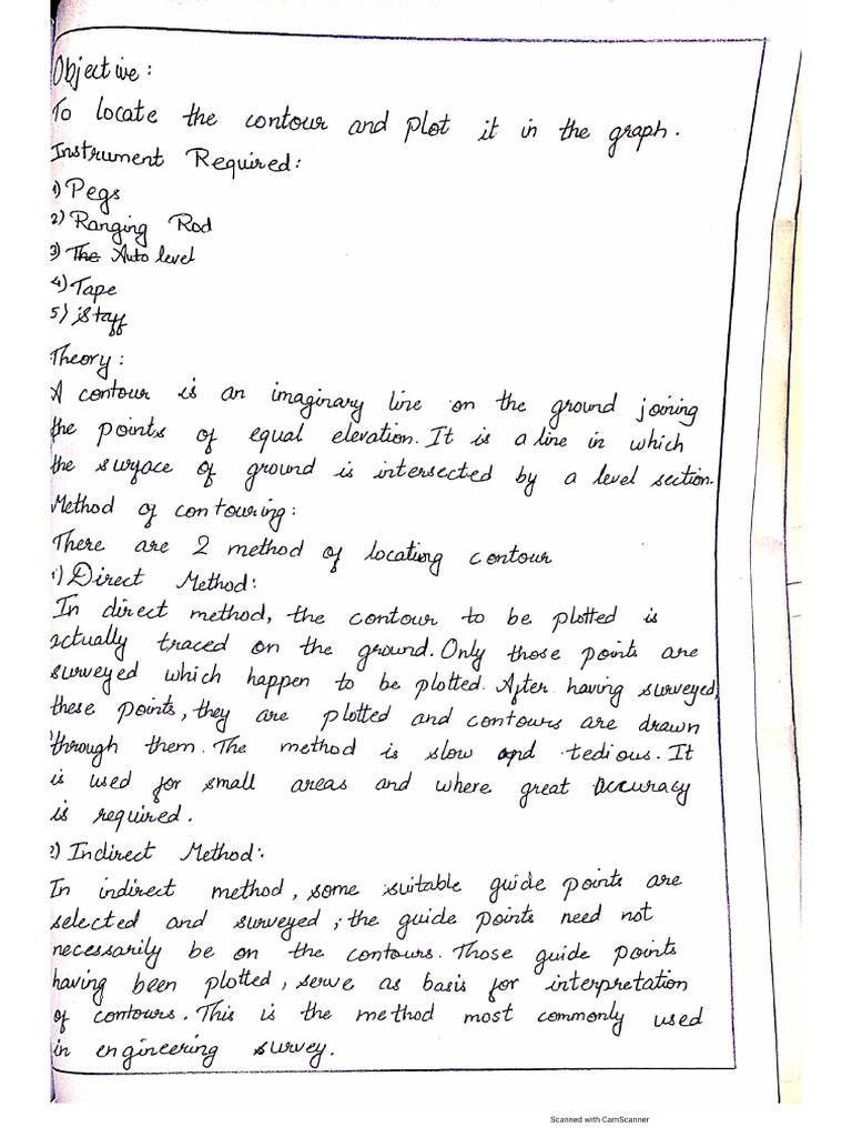 Indirect Way of Contouring | PDF