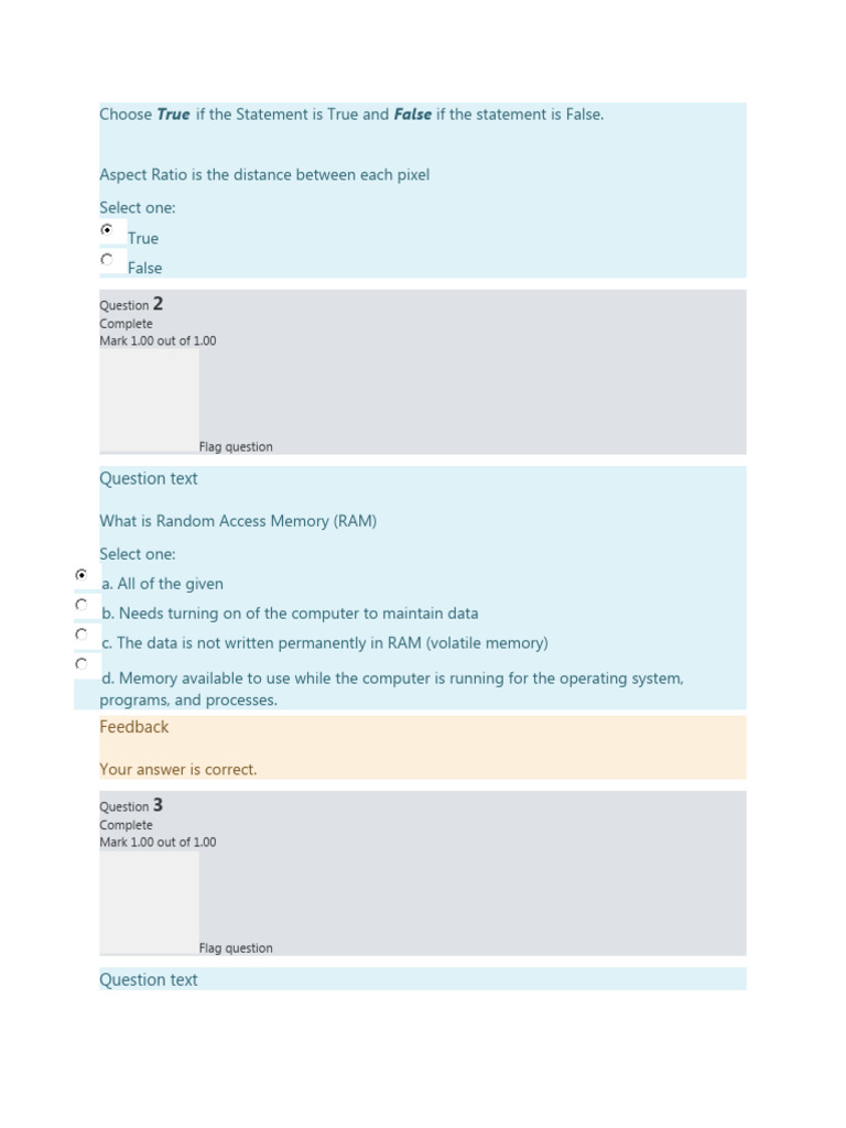 Comp Fund q1 - q2 | PDF | Computers