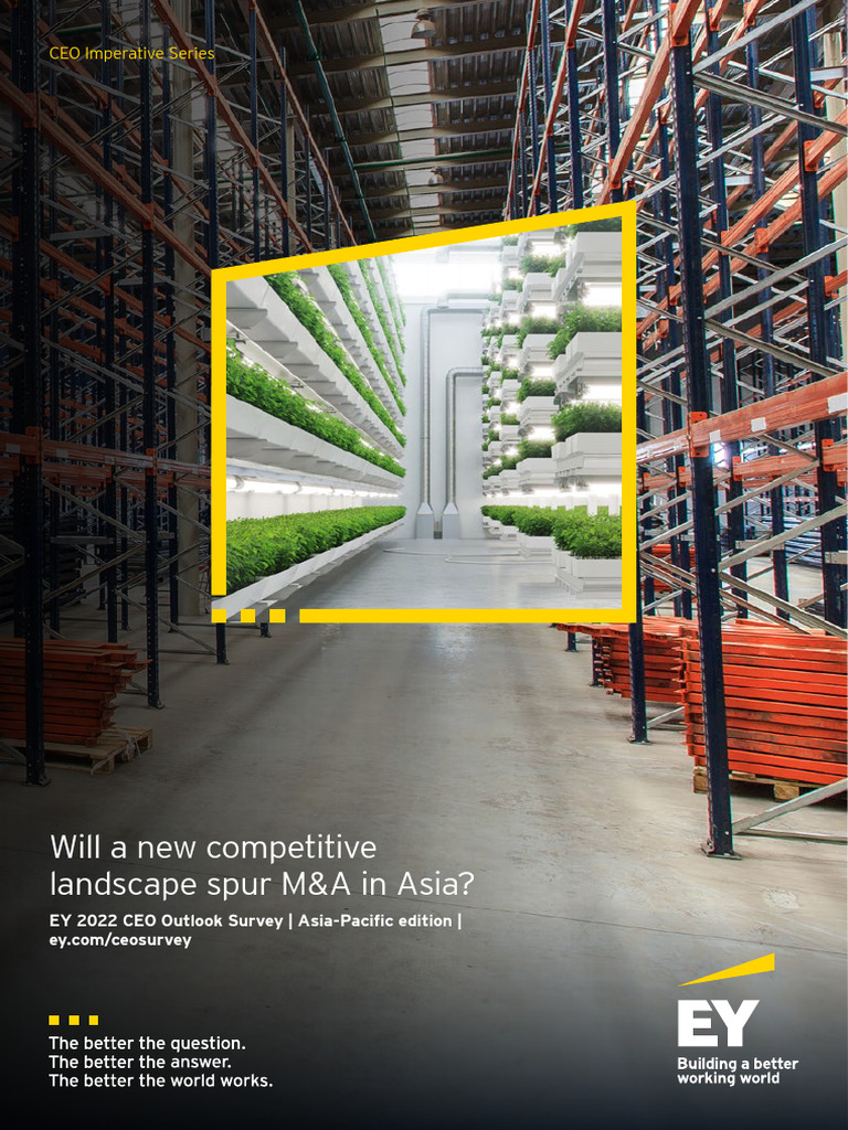 Ey 2022 Ceo Outlook Survey Apac | PDF | Mergers And Acquisitions ...