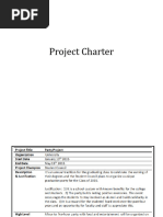 Four Components of Project Charter | PDF