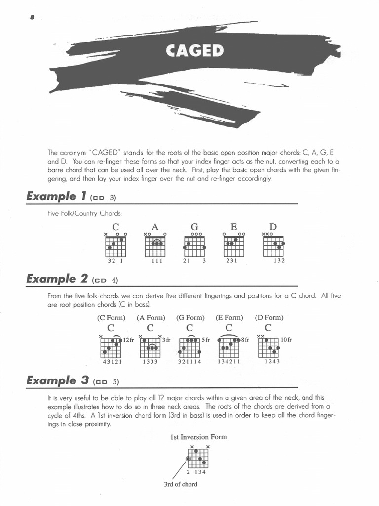 CAGED Joe Pass | PDF