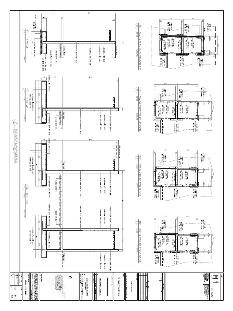 S-3 Ramp & Elevator Details | PDF