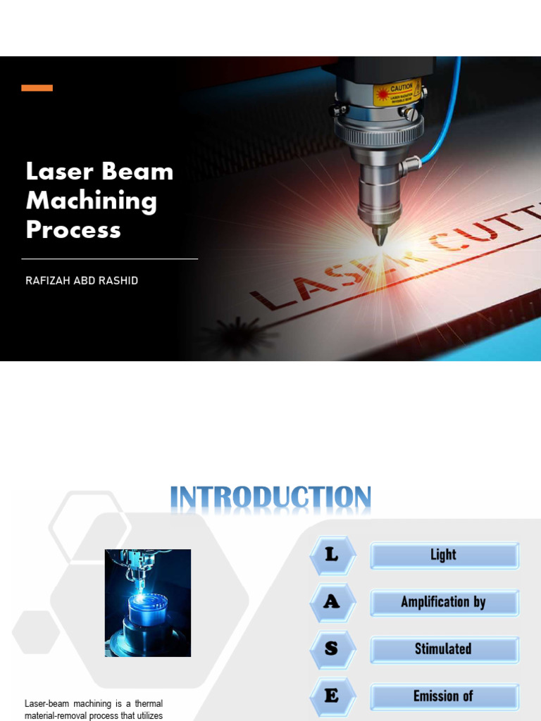 Laser Beam Machining Process | Download Free PDF | Laser | Electron