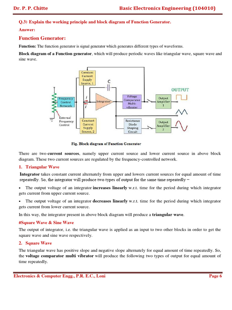 BXE-Notes-Unit-IV - Electronic Instrumentation | PDF