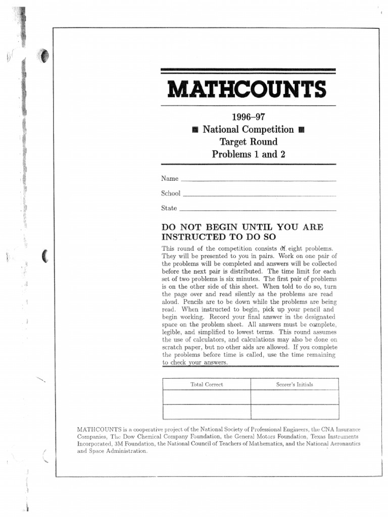 Target | PDF | Mathematics