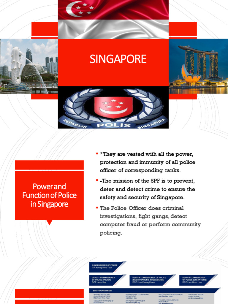 Singapore Police Force Rank Structure | PDF